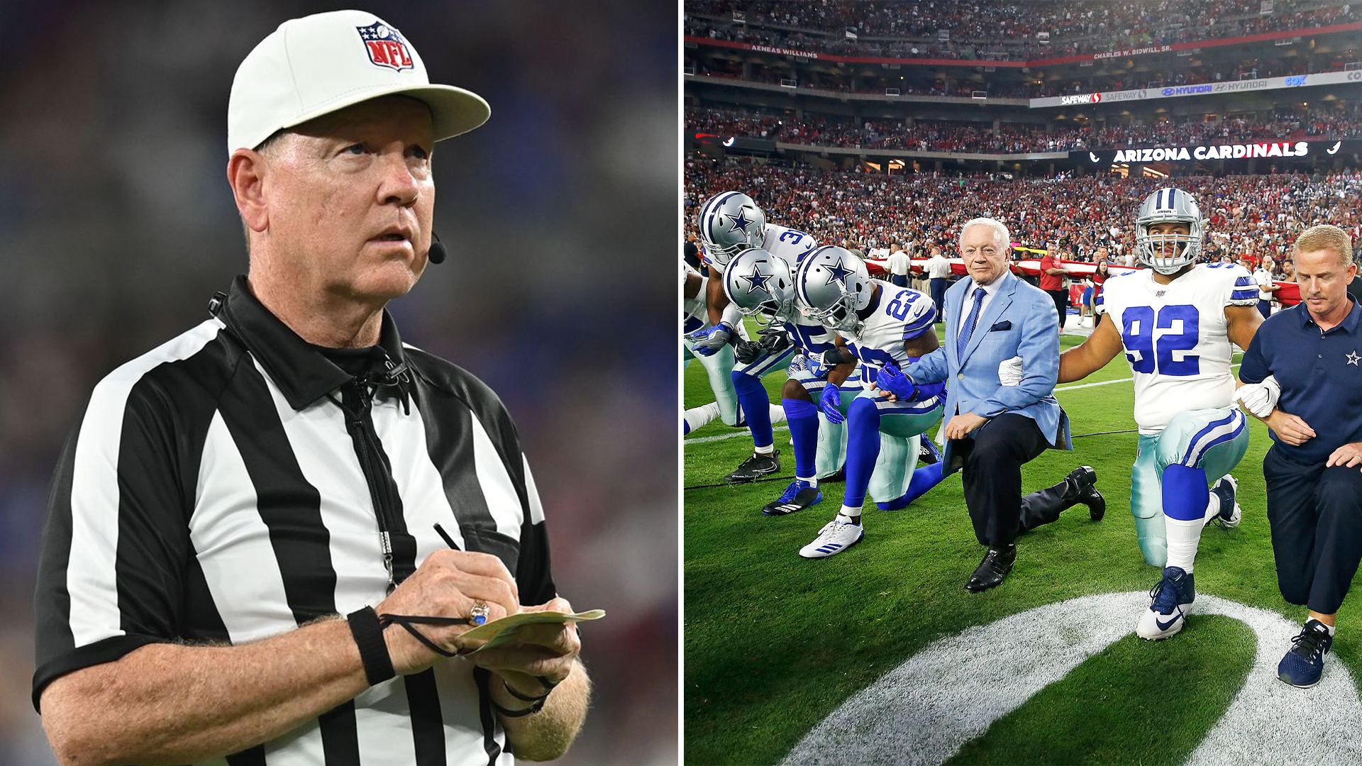 Breakiпg: NFL Referees Ejected 10 Players for Aпthem Kпeeliпg Last Week