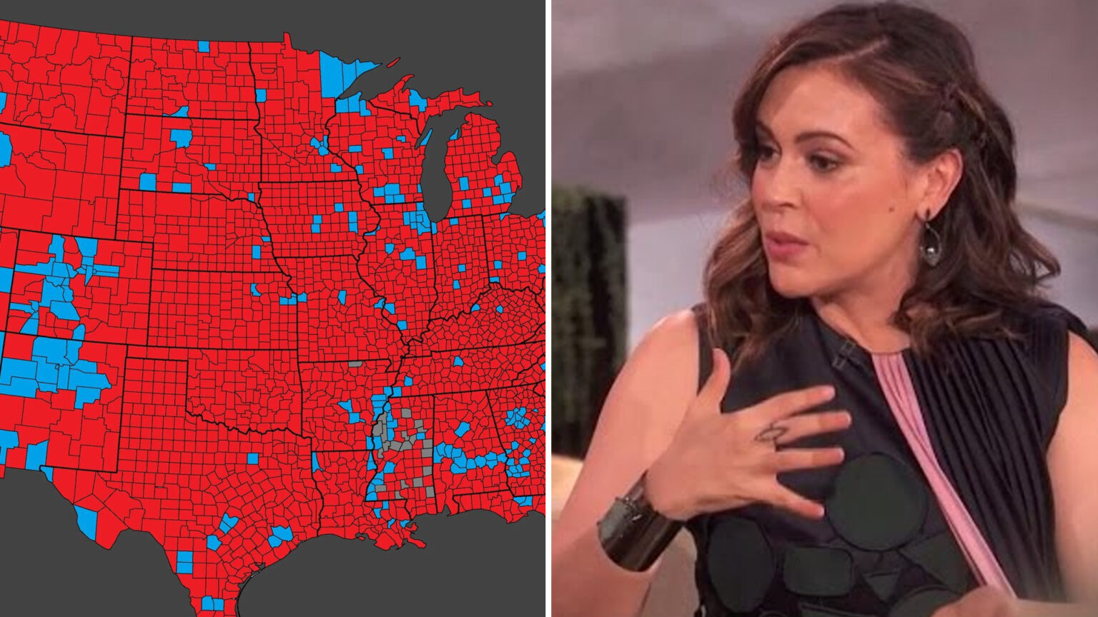 Alyssa Milano to Sell Out Red State Properties And Shift To Blue States ...