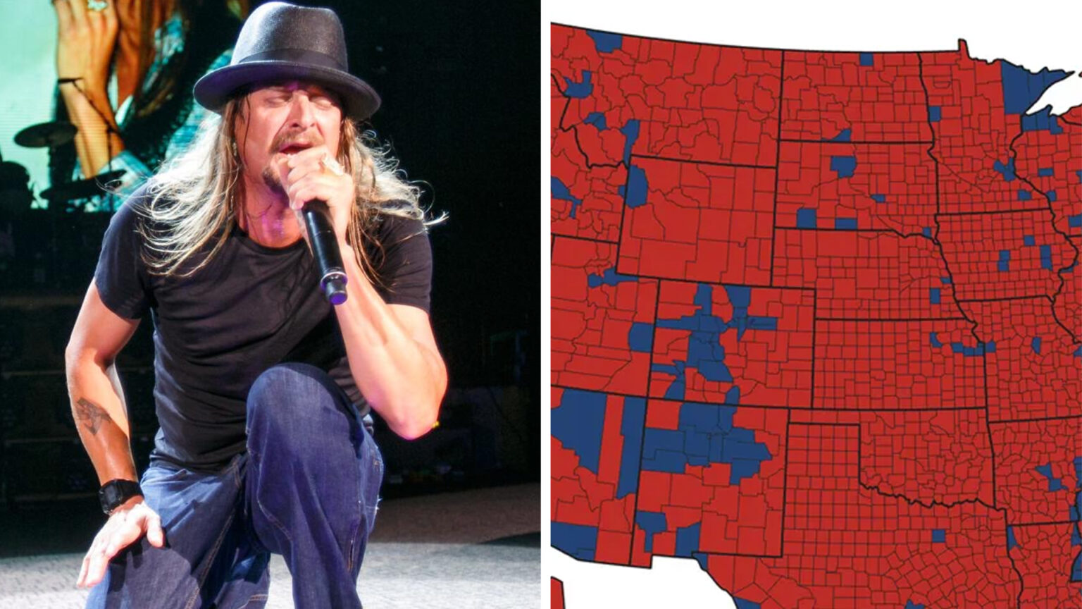 Kid Rock's Rock the Country Tour Heads to Red States Only, "Only God ...