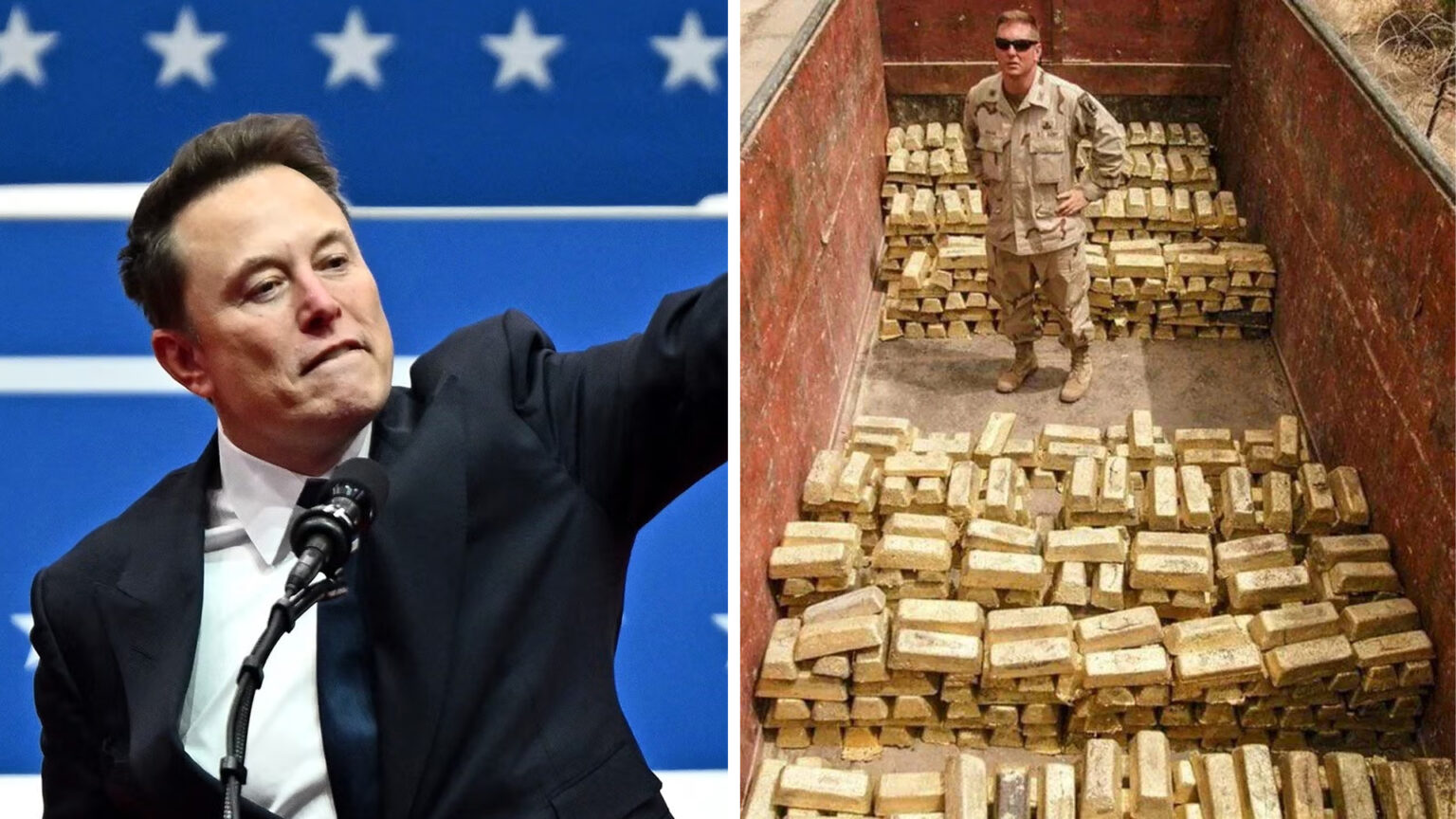 Elon Musk Live Streams His Fort Knox Adventure: "Let's See If the Gold is Actually There"